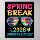Spring Break Dominican Republic 2026 Vacation Trip Poster | Zazzle