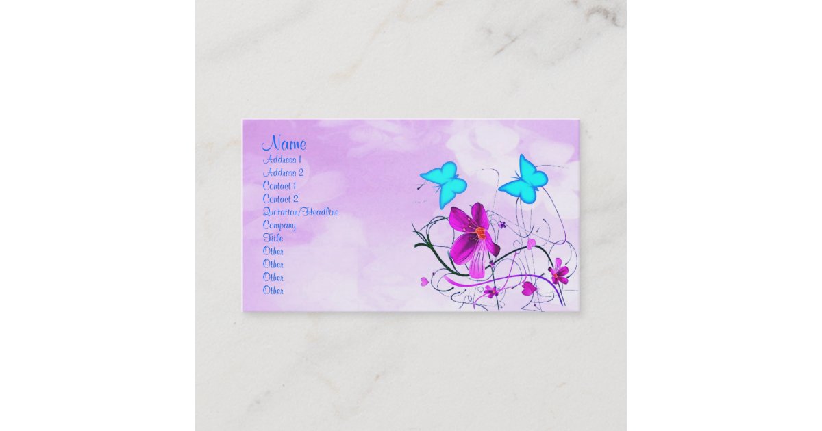 Spring Business Card | Zazzle
