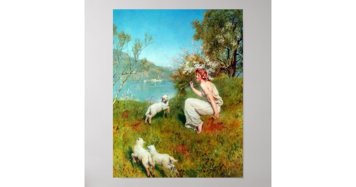 Spring by John Collier (1850-1934) Poster | Zazzle