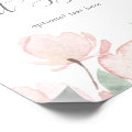 Spring Cherry Blossom Custom Text Sign | Zazzle