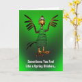 Spring Chicken Get Well Card | Zazzle