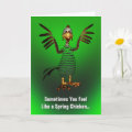 Spring Chicken Get Well Card | Zazzle