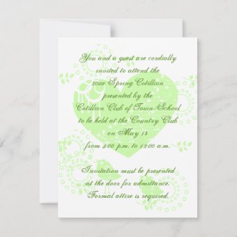 Spring Cotillion Invitations | Zazzle