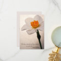 Spring Daffodil Thank You for Your Sympathy | Zazzle