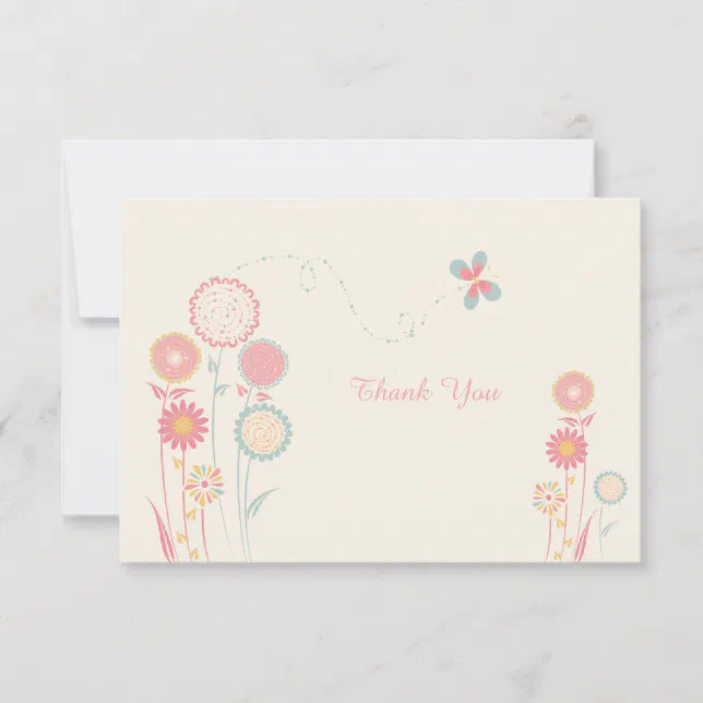 Spring Day Thank You Cards | Zazzle