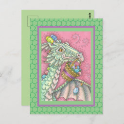 SPRING EASTER DRAGON EGG DROP, FANTASY POSTCARD | Zazzle