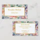 SPRING EDIT FLORAL BUSINESS CARD | Zazzle