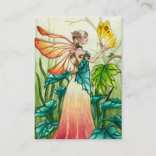Spring Fairy Business Card | Zazzle