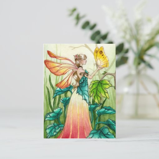 Spring Fairy Postcard | Zazzle