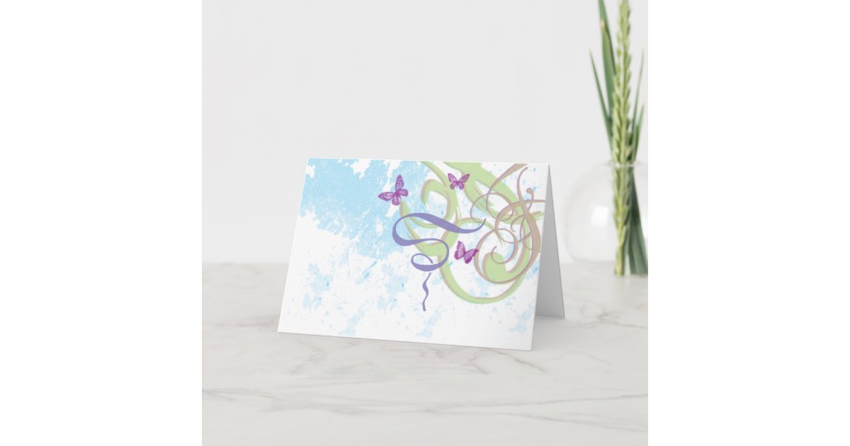 Spring Fantasy - Greeting Note Card | Zazzle