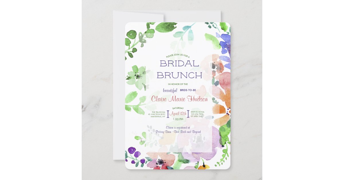 Spring Fling Invitation | Zazzle