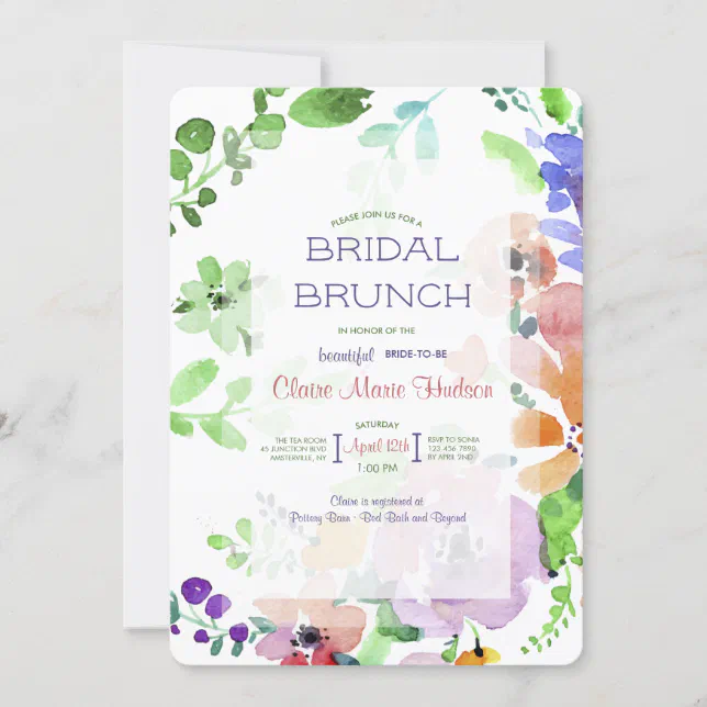 Spring Fling Invitation | Zazzle