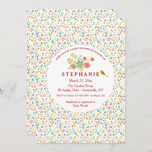 Spring Fling Invitation | Zazzle