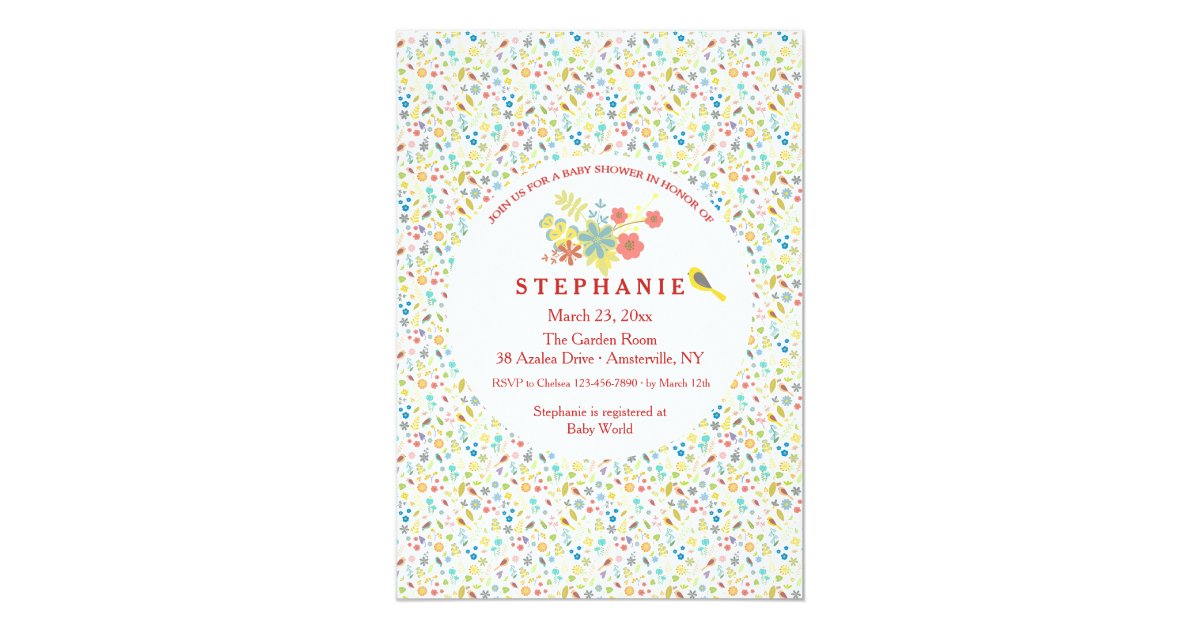 Spring Fling Invitation | Zazzle.com