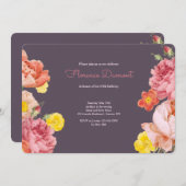 Spring Floral Birthday Party Invitation | Zazzle