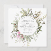 Spring Floral Wedding Invitation | Zazzle