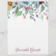 Spring Florals Letterhead | Zazzle