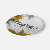 Spring Flowers 25th Birthday Party Paper Plates | Zazzle
