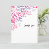 Spring Flowers Thank You Card | Zazzle
