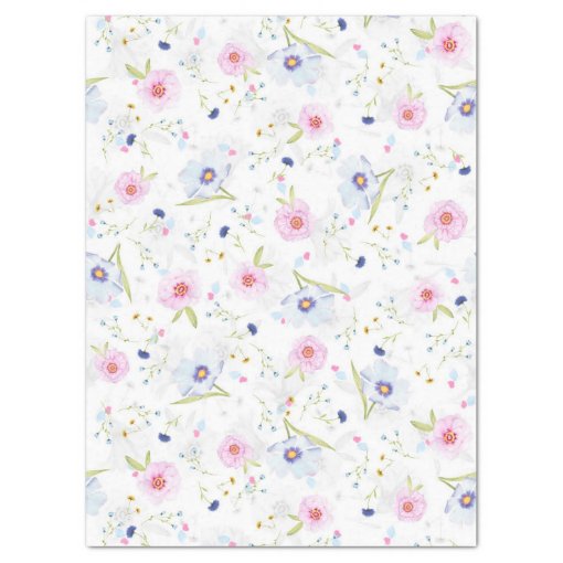 spring flowers tissue paper | Zazzle