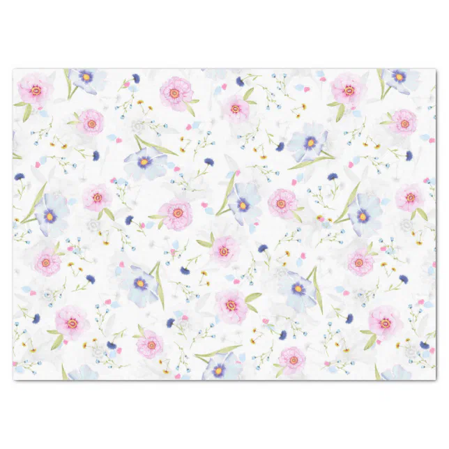 spring flowers tissue paper | Zazzle