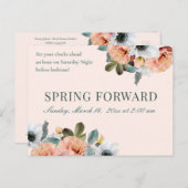 Spring Forward Business Realtor Mailer Postcard | Zazzle