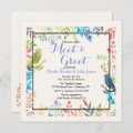 Spring Frame Meet & Greet Invitation | Zazzle