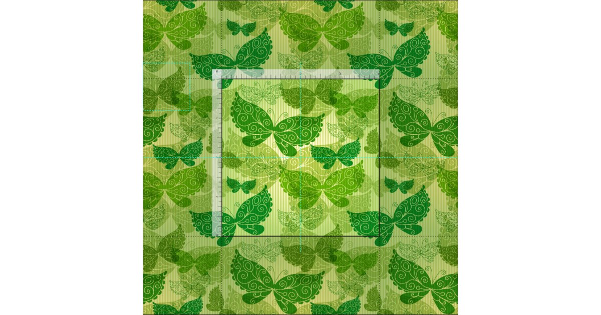 Spring Green Pattern Fabric | Zazzle