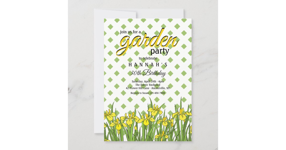 Spring Has Sprung Birthday Party Invitation | Zazzle