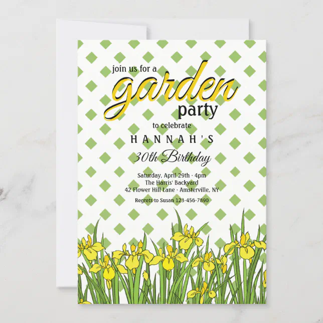 Spring Has Sprung Birthday Party Invitation | Zazzle