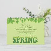 Spring Has Sprung Invitation | Zazzle