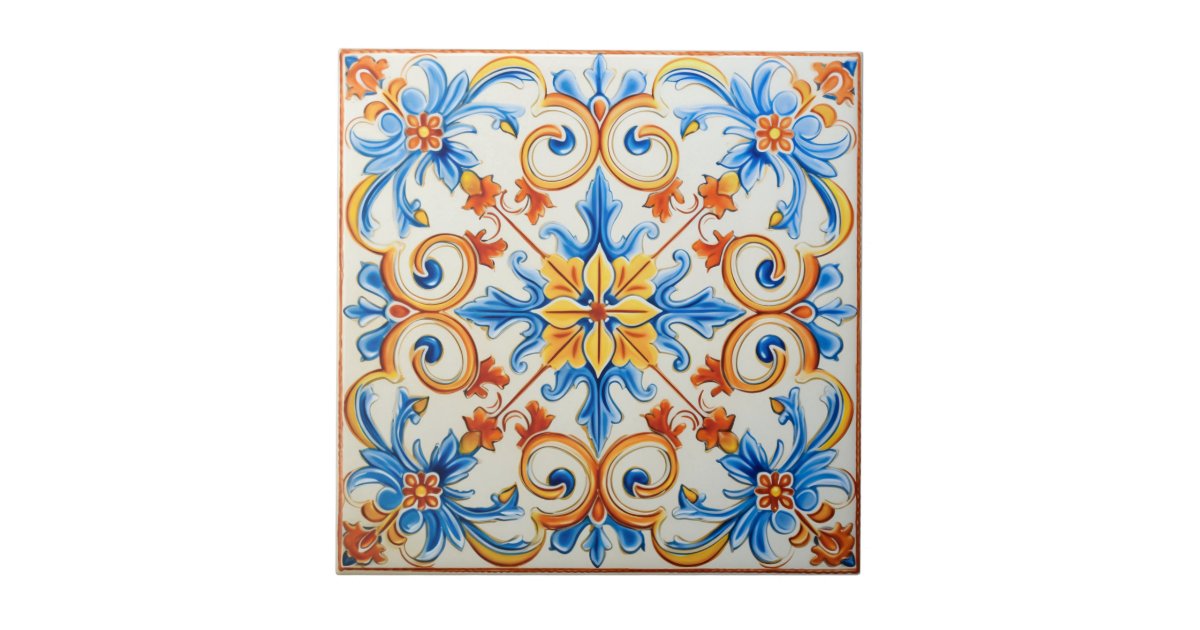 Spring in Sardinia Ceramic Tile | Zazzle
