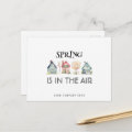 Spring is in the Air Real Estate Promotional Postcard | Zazzle
