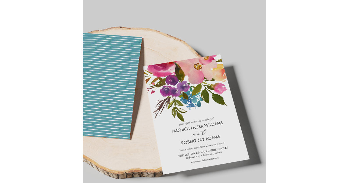 Spring Lush | Invitation | Zazzle