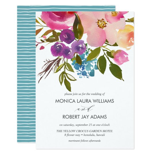 Spring Lush | Invitation | Zazzle.com