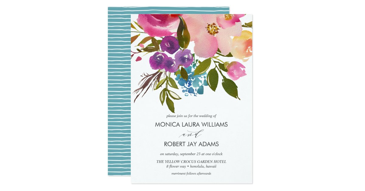 Spring Lush | Invitation | Zazzle.com