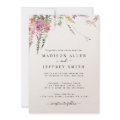 Spring Meadow Wildflower Wedding Invitation | Zazzle