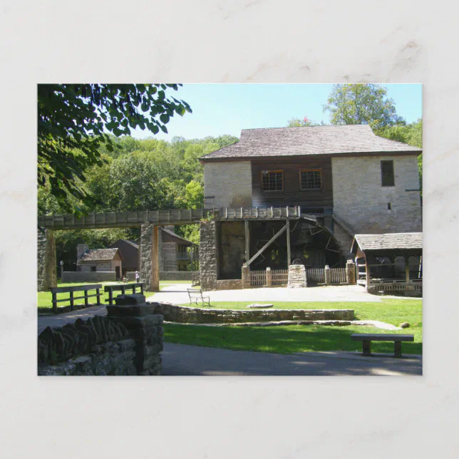 Spring Mill State Park Postcard | Zazzle