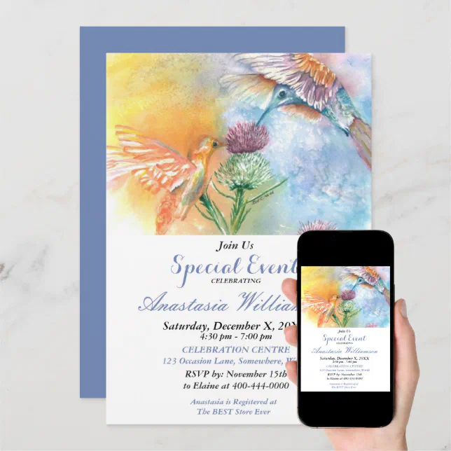 SPRING PARTY EVENT INVITE | Zazzle