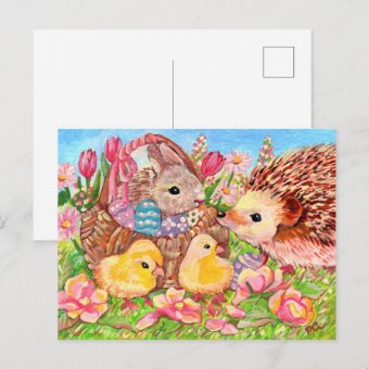 Spring Party Postcard | Zazzle