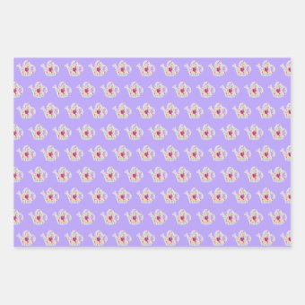 Spring Patches Wrapping Paper Set | Zazzle