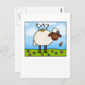 spring sheep postcard | Zazzle