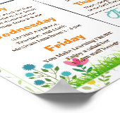 Spring Teacher and Staff Appreciation Flyer Poster | Zazzle