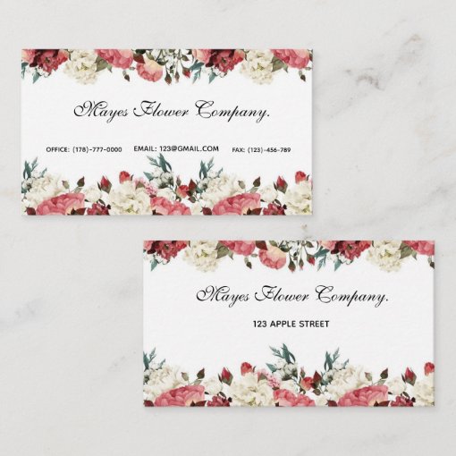 Spring time business card | Zazzle