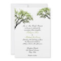Spring Trees Wedding Invitation | Zazzle