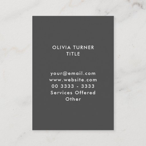 Spring Tulip Floral Business Card | Zazzle