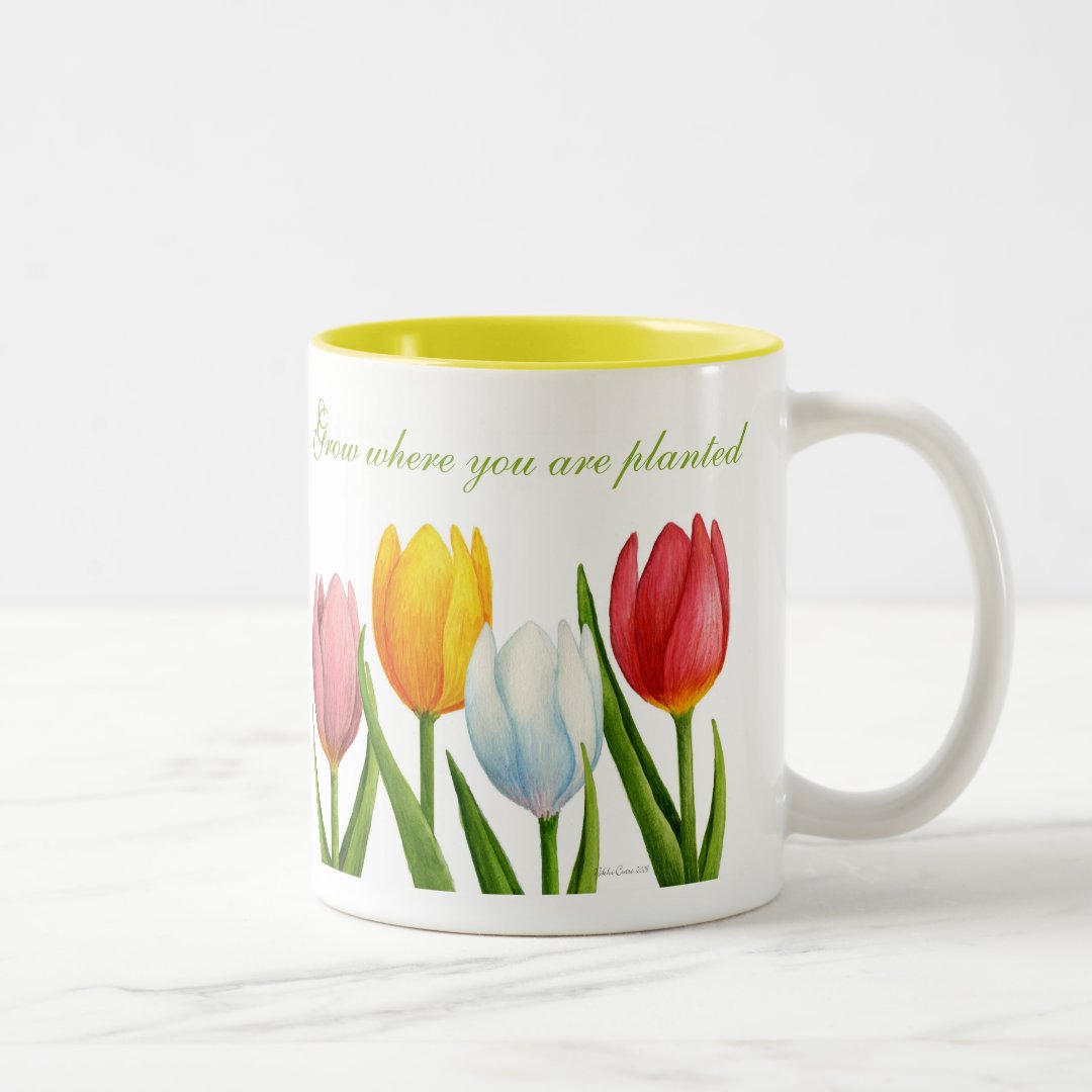 Spring Tulip Mug | Zazzle