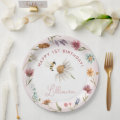 Spring Wildflower Birthday Party Paper Plates | Zazzle