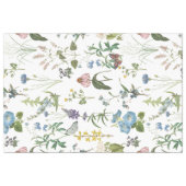 Spring Wildflower Floral Meadow Vertical Decoupage Tissue Paper | Zazzle