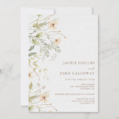 Spring Wildflower Wedding Invitation | Zazzle